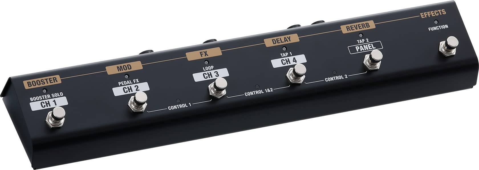 Boss GA-FC-EX Foot Controller Bundle with Roland EV-5 Expression Pedal and Austin Bazaar Polishing Cloth