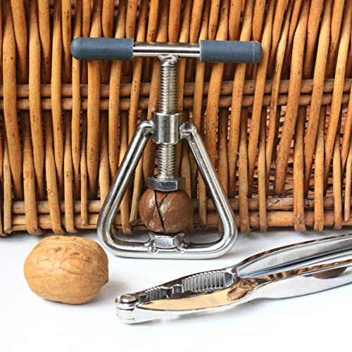 Heavy Duty Walnut Plier Opener Tool - Nut Cracker for Macadamia Nuts, Pecans and More