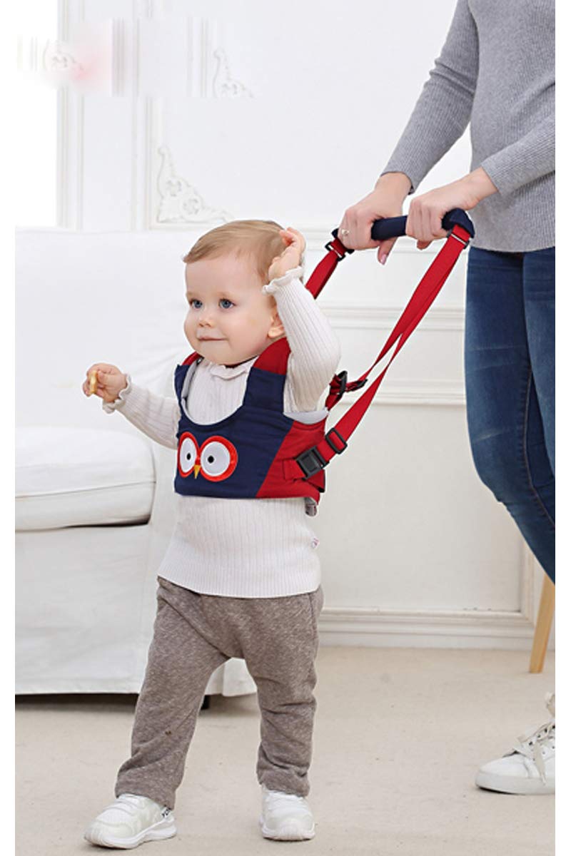 Baby Walking Harness Adjustable Baby Walker Assistant Protective Belt for Kids Infant Toddlers (Yellow)