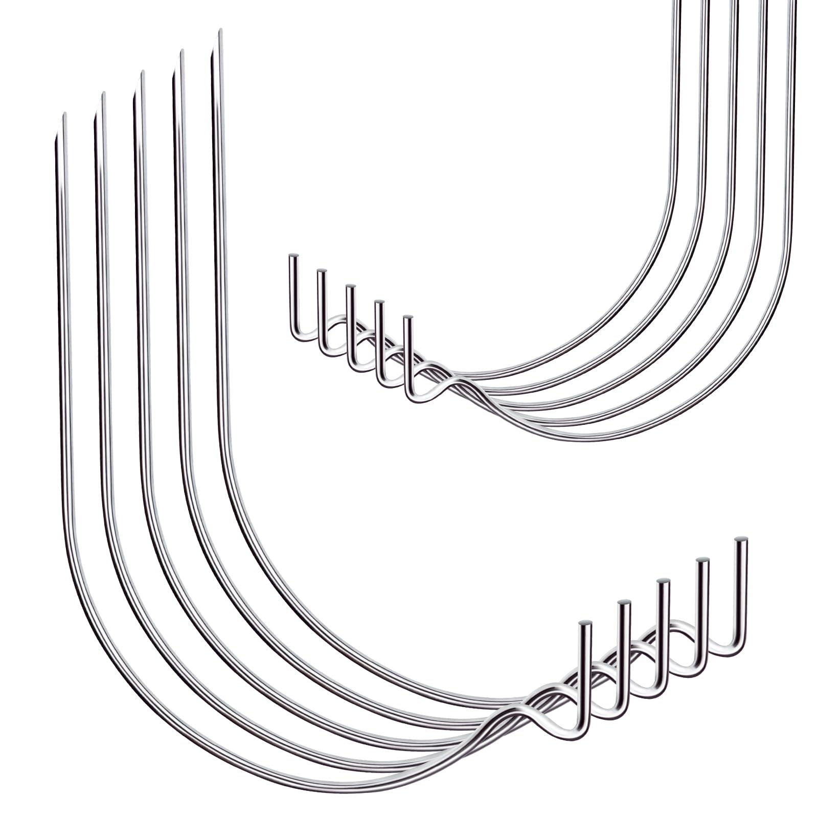 FURHUA 20pcs Super Hook Picture Hangers and Office Pack, Drywall Hooks for Hanging Pictures, Wall Hooks, Picture Hangers, Picture Hanging Kit，Hang Art, Clock, Shelves, Mirrors...