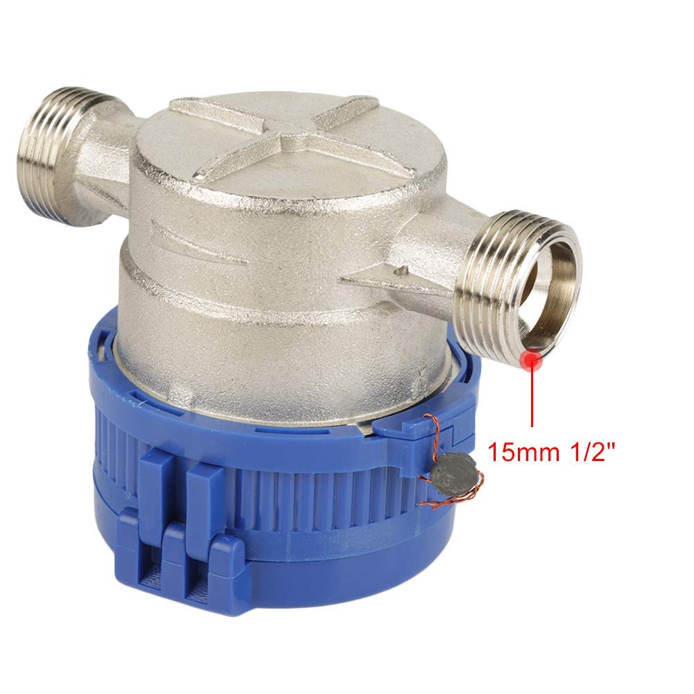 Cold Water Meter, Garden Water Meter, Small Size Vacuum Sealing Flow Sensors for Garden Flowmeters for Home