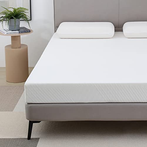 Opoiar Full Mattress,6 Inch Green Tea Memory Foam Mattress in a Box with Breathable Cover,Medium Firm/CertiPUR-US Certified/Pressure Relieving/Made in USA (by-Igo)