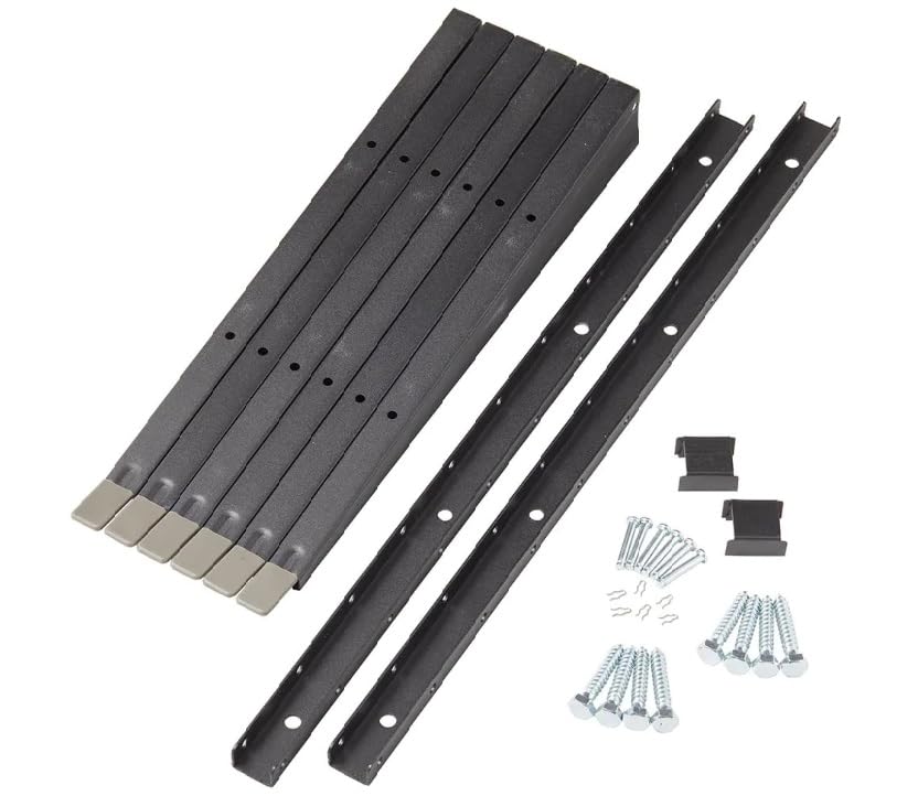Everbilt Heavy-Duty Matte Black Wall Mounted 3-Tier Storage Rack