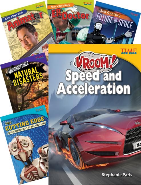 Teacher Created Materials - TIME For Kids Informational Text: STEM Collection - 10 Book Set - Grade 5 - Guided Reading Level T - V