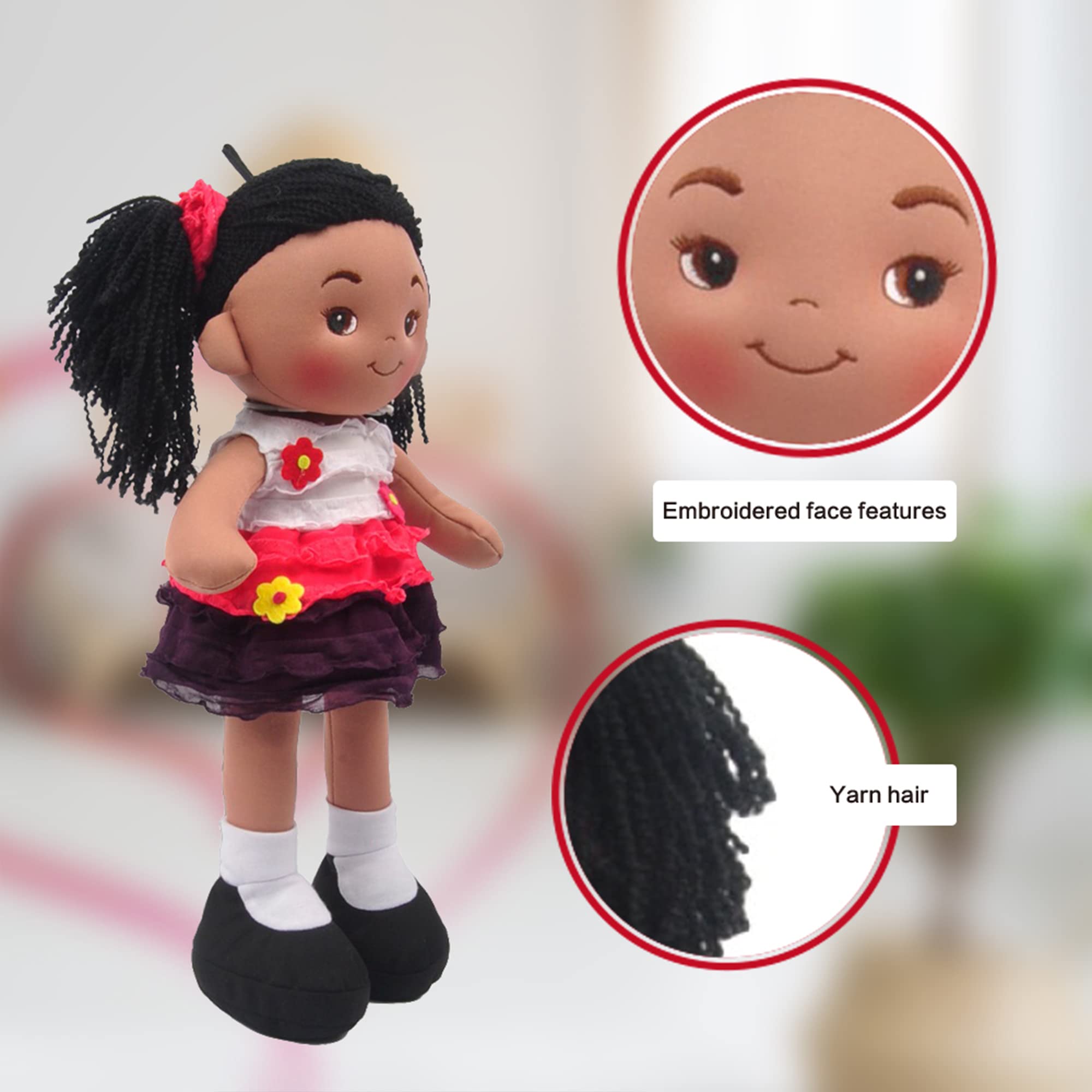 Linzy 16" Pink Aissa Doll