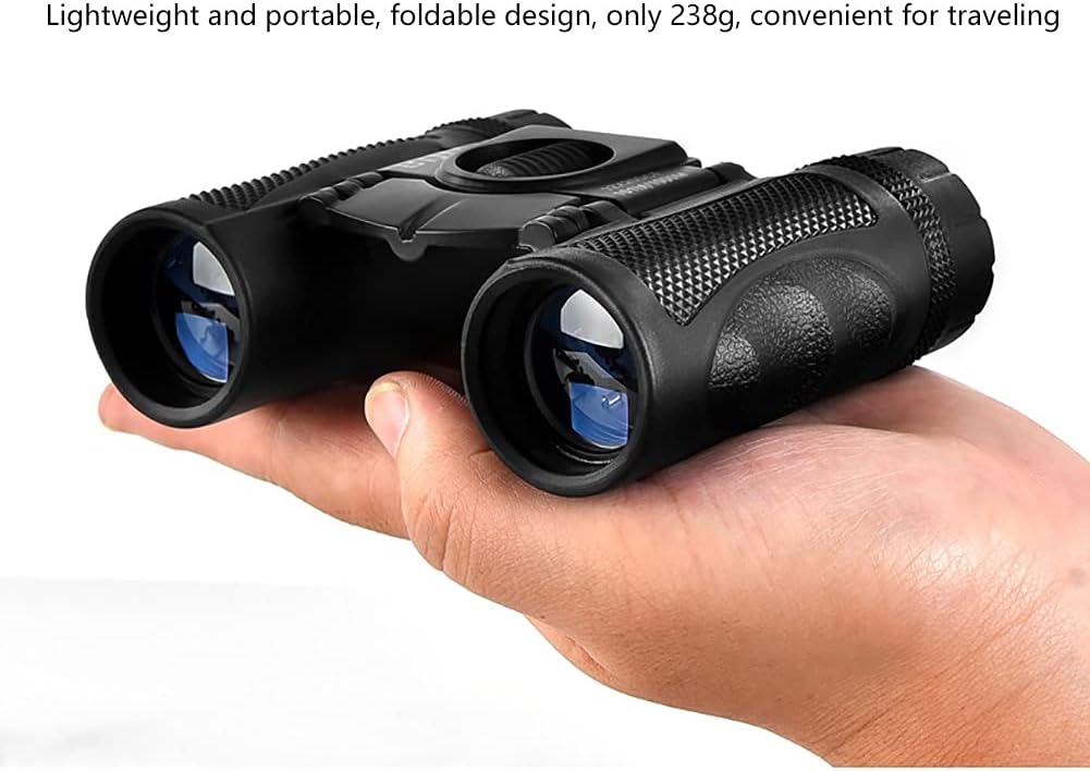 Bird Watching Binoculars 12x25 Compact BAK4 Prism FMC Lens Binoculars Waterproof for Birds Watching Hunting Travel Telescope