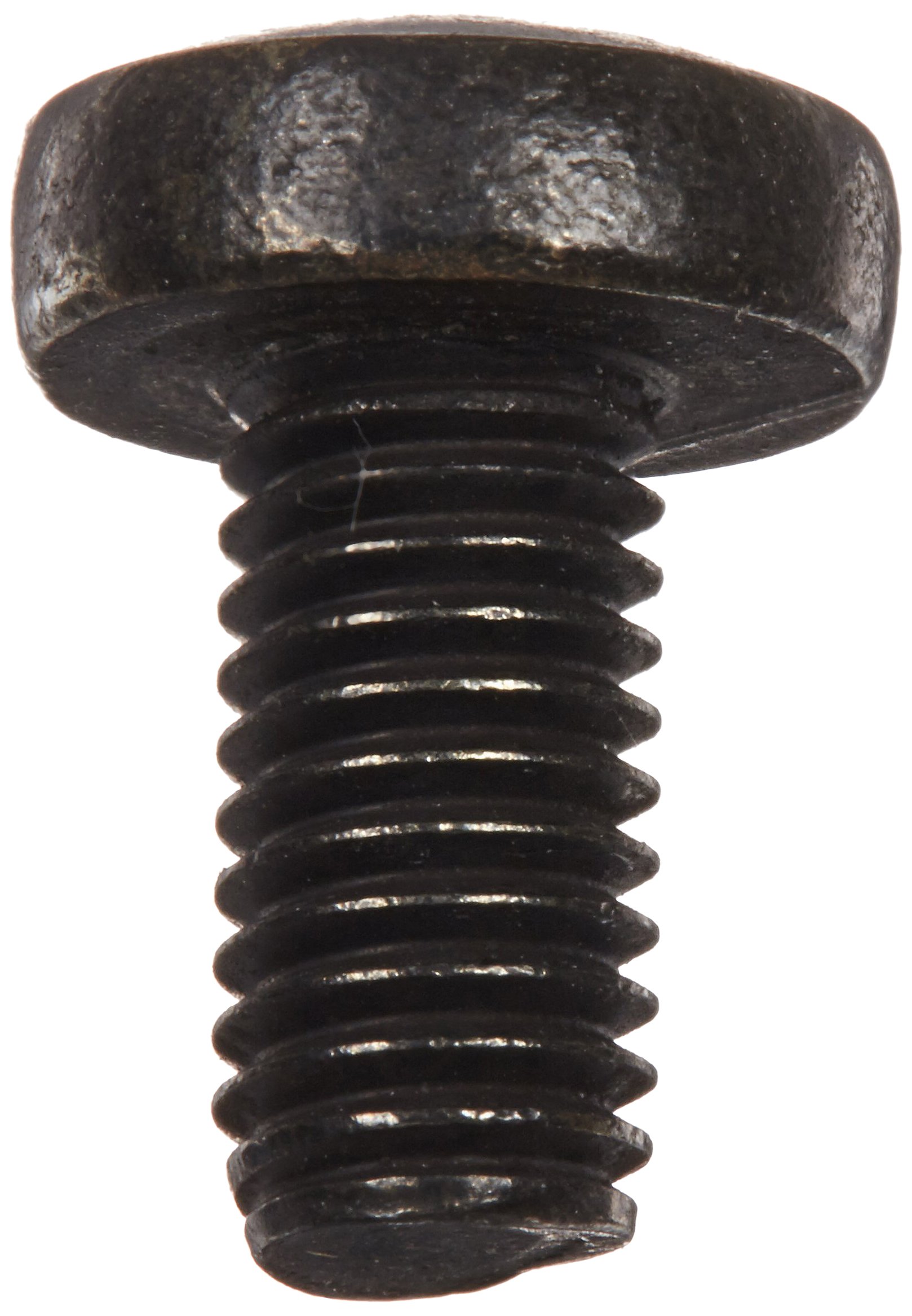Small Parts M46MPP188B 18-8 Stainless Steel Pan Head Machine Screw, Black Oxide Finish, Meets DIN 7985, #2 Phillips, M4-0.7 Thread Size, 6 mm Length, Fully Threaded, Imported (Pack of 50)