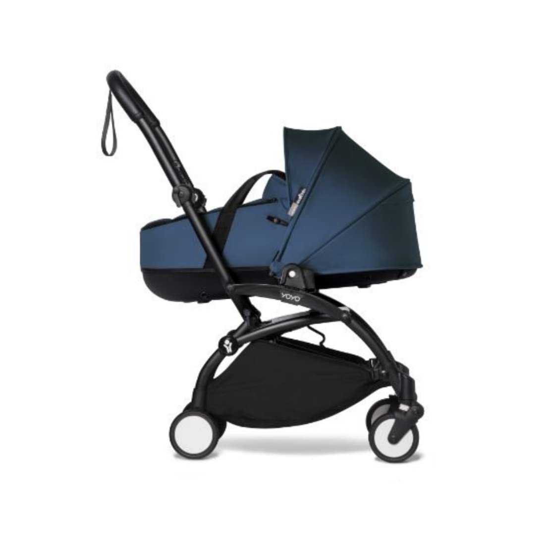 Babyzen - YOYO2 Stroller & Bassinet Combination - Black Frame - Air France Navy