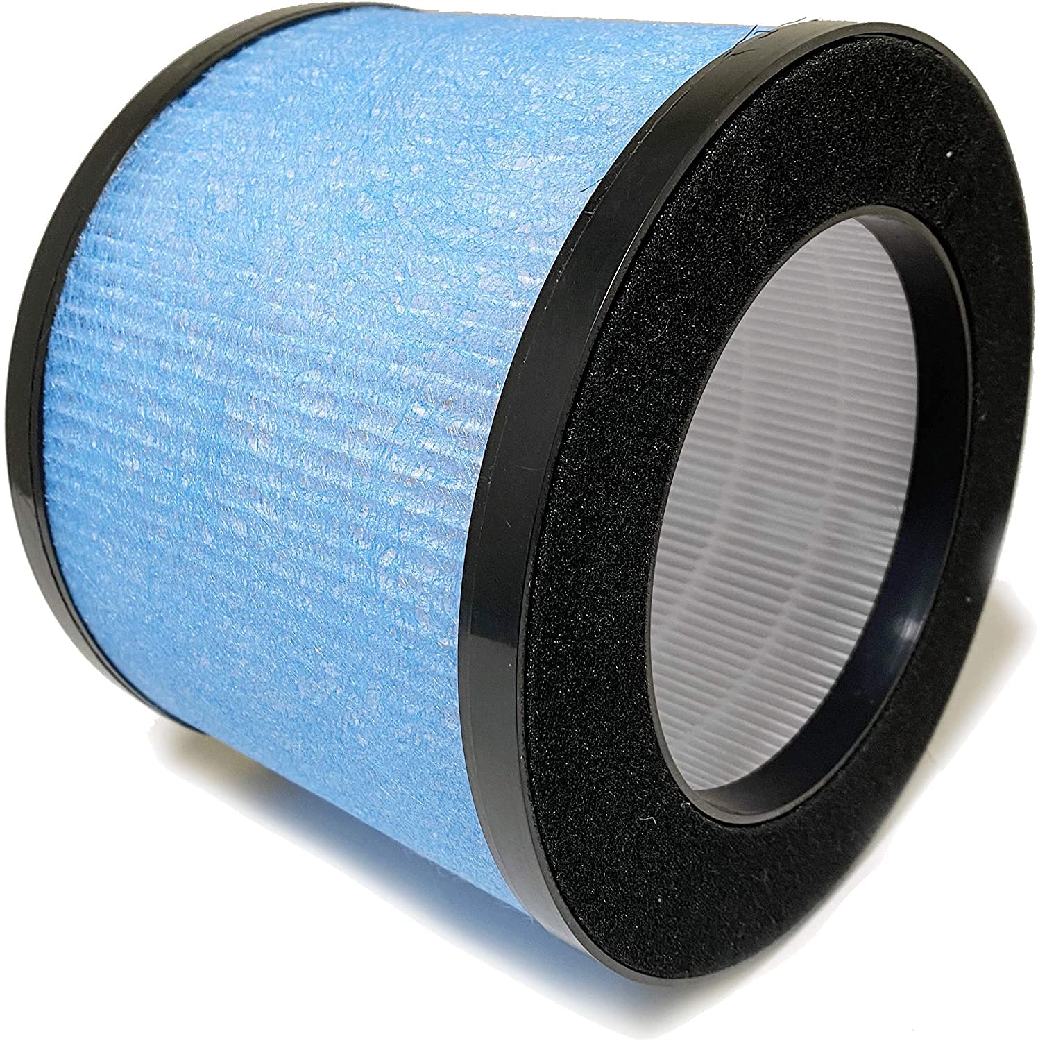 Nispira True HEPA Replacement Filters, Compatible with TOPPIN TPAP002 Air Purifier Comfy Air C1, Compared to Part# TPFF002, 4-Pack