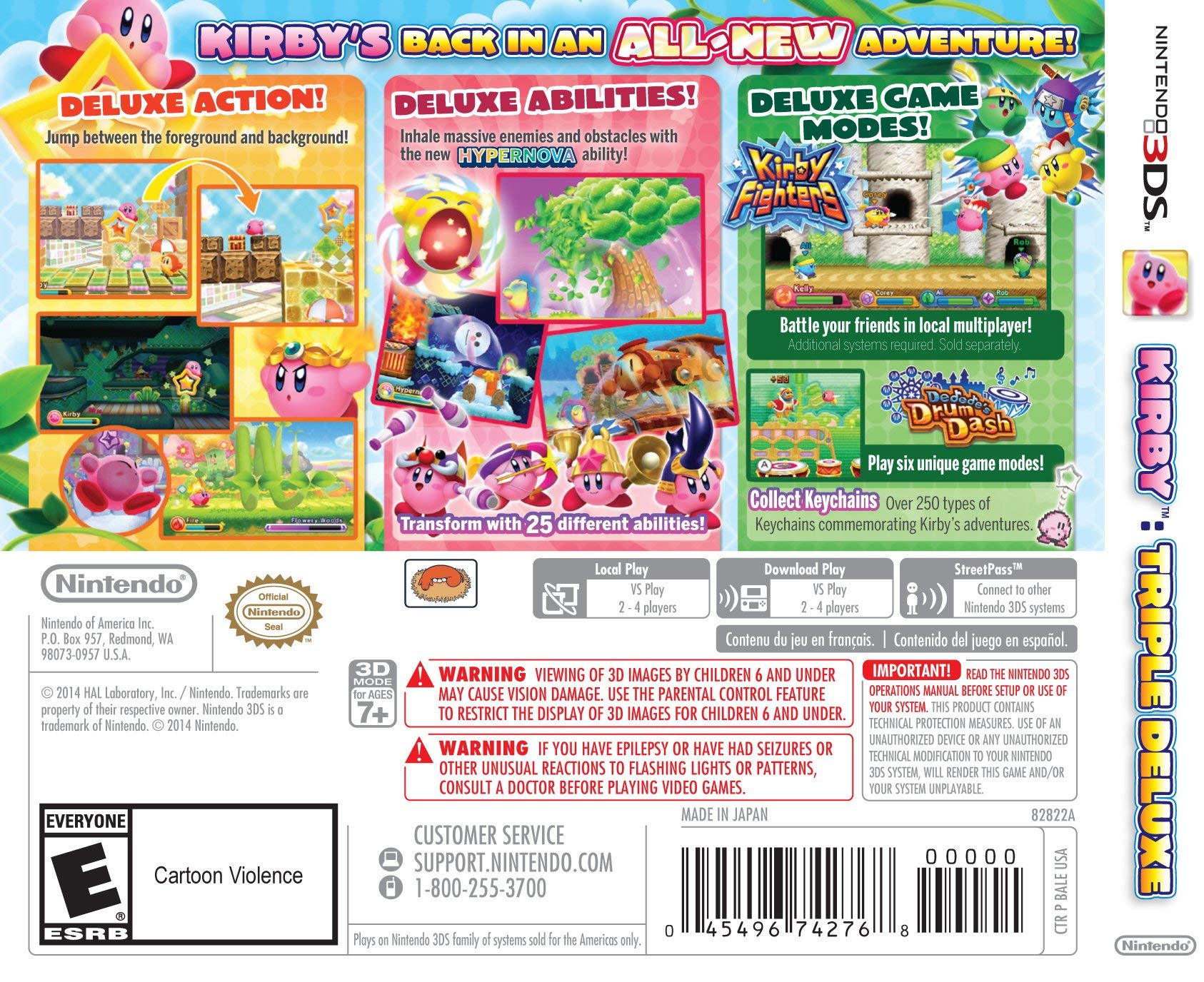 Kirby Triple Deluxe - Nintendo 3DS (Renewed)
