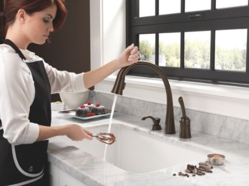 Delta Faucet Pilar Kitchen Soap Dispenser for Kitchen Sinks, Venetian Bronze RP50781RB