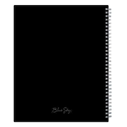 Blue Sky 2024 Weekly and Monthly Planner, January - December, 8.5" x 11", Clear Pocket Cover, Wirebound, Analeis (100001-24)