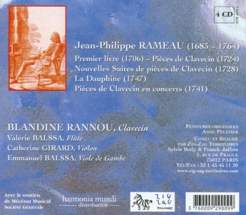 Monsieur Rameau: Pièces de Clavecin, Seul et en Concerts - Blandine Rannou