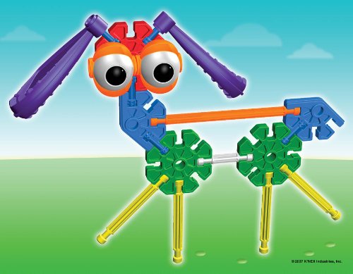 K’NEX Education – Kid K’NEX Group Building Set – 131 Pieces – Ages 3+ – Preschool Educational Toy