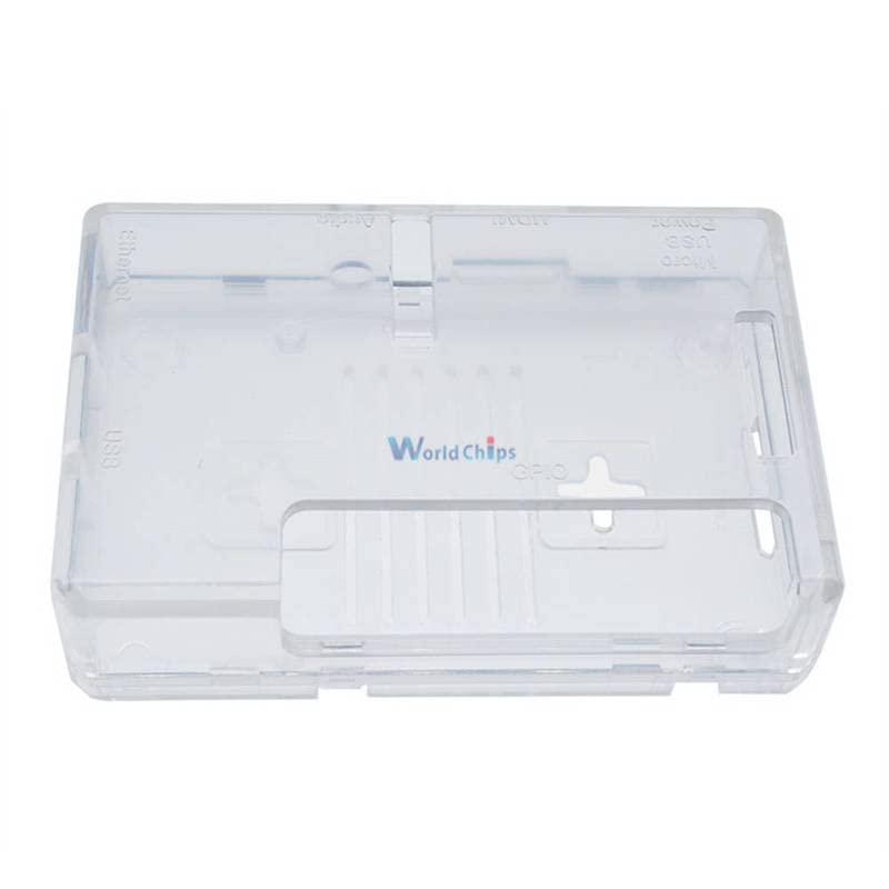 Clear Case for Raspberry Pi 3 Model B by SB Components Plastic Protective Case Raspberry Pi 3 Case Transparent V3