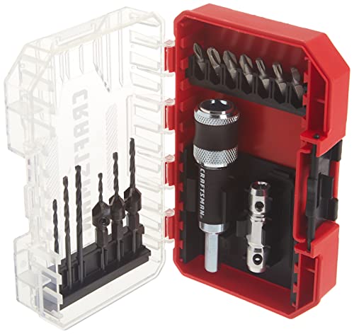 CRAFTSMAN Drill Bit Set, 15 Pieces (CMAF1215)