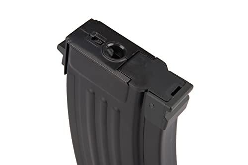 GoldenBall Airsoft AK Magazine 600 Rounds Metal High Capacity AEG Magazine Compatible with Lancer Tactical Airsoft AK AEG (728 Series)