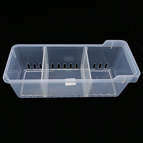 Fridge Organizer Bin, Lidless Refrigerator Organizer Bin Multipurpose Versatile Multi Purpose for Bathroom for Kitchen(S)