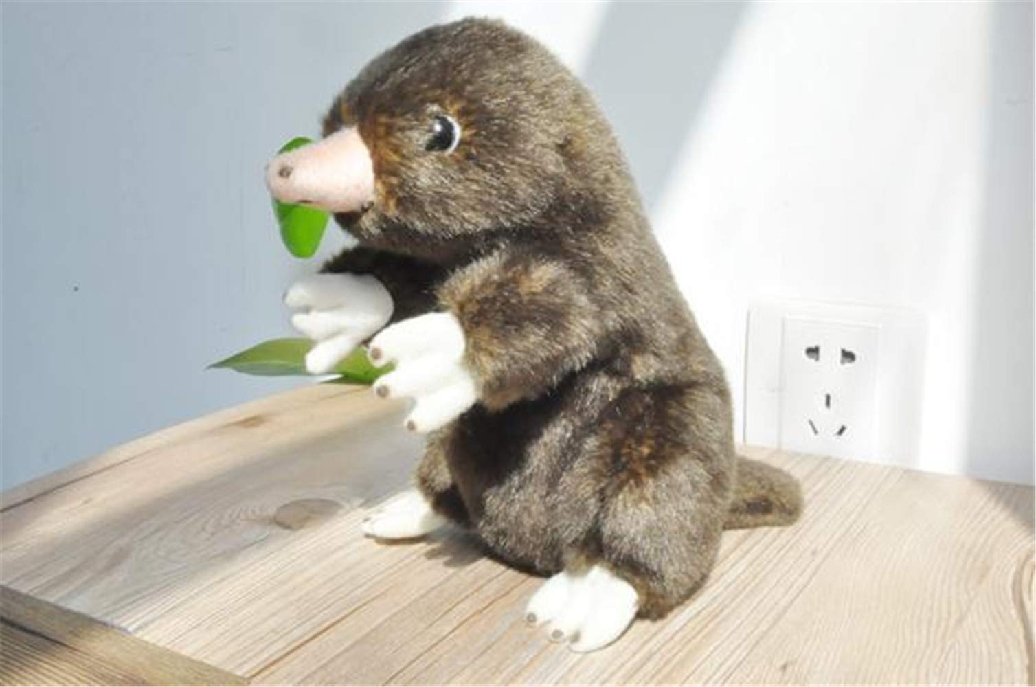 TAMMYFLYFLY 19cm Soft Male Ant Mouse Lifelike Mole Plush Toy Cute for Birthday Gift boy Girls Or Party