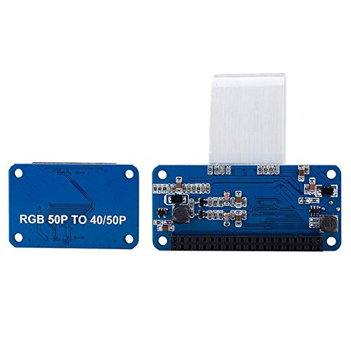 Bewinner Colorful LCD Driver Board Kit for Raspberry Pi - 50Pin to 40Pin Adapter Board - Support 5 inch (40PIN LCD), 7 inch(50PIN LCD), 10.1 inch(50PIN LCD)