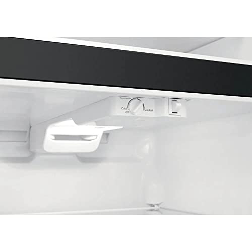 Frigidaire FFTR1835VS 30 Inch Freestanding Top Freezer Refrigerator with 18.3 cu. ft. Total Capacity, 2 Glass Shelves, 4.9 cu. ft. Freezer Capacity, Right Hinge with Reversible Doors, Crisper Drawer, Frost Free Defrost, ADA Compliant, Adjustable Glass She