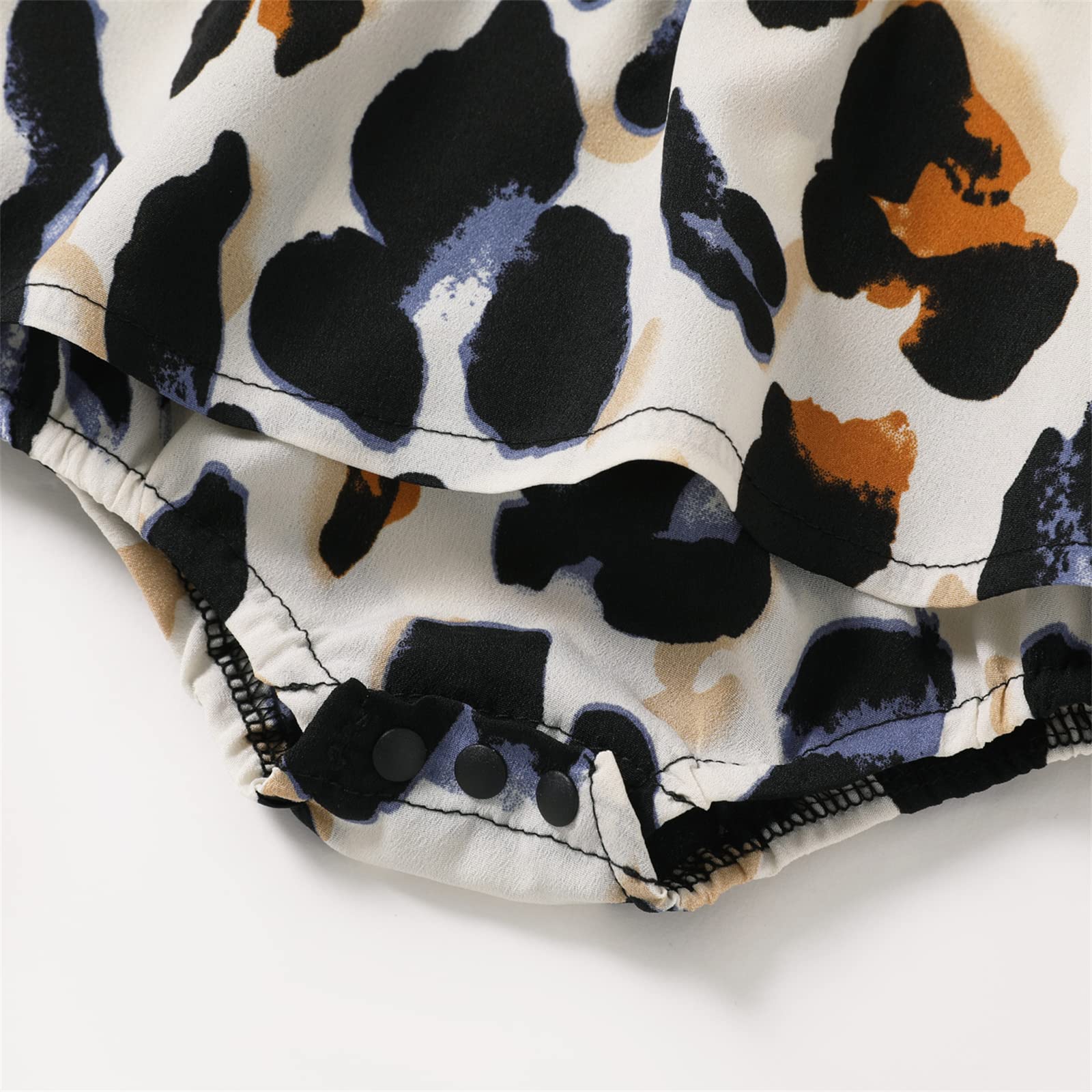 IFFEI Mommy and Me Matching Outfit Solid Splice Print Spaghetti Strap Top Shorts Set Black Womens Large