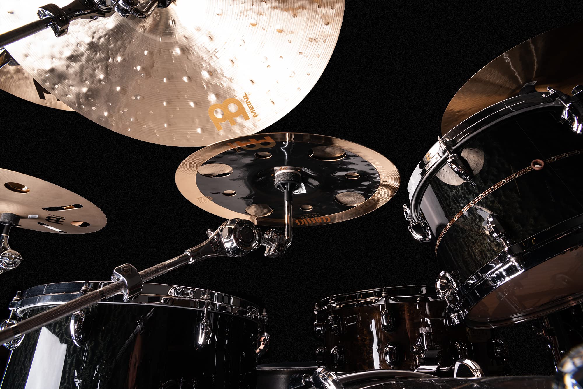 Meinl Cymbals Luke Holland 10"/12" Artist Concept Model Baby Stack Effect, 2-Year Warranty (AC