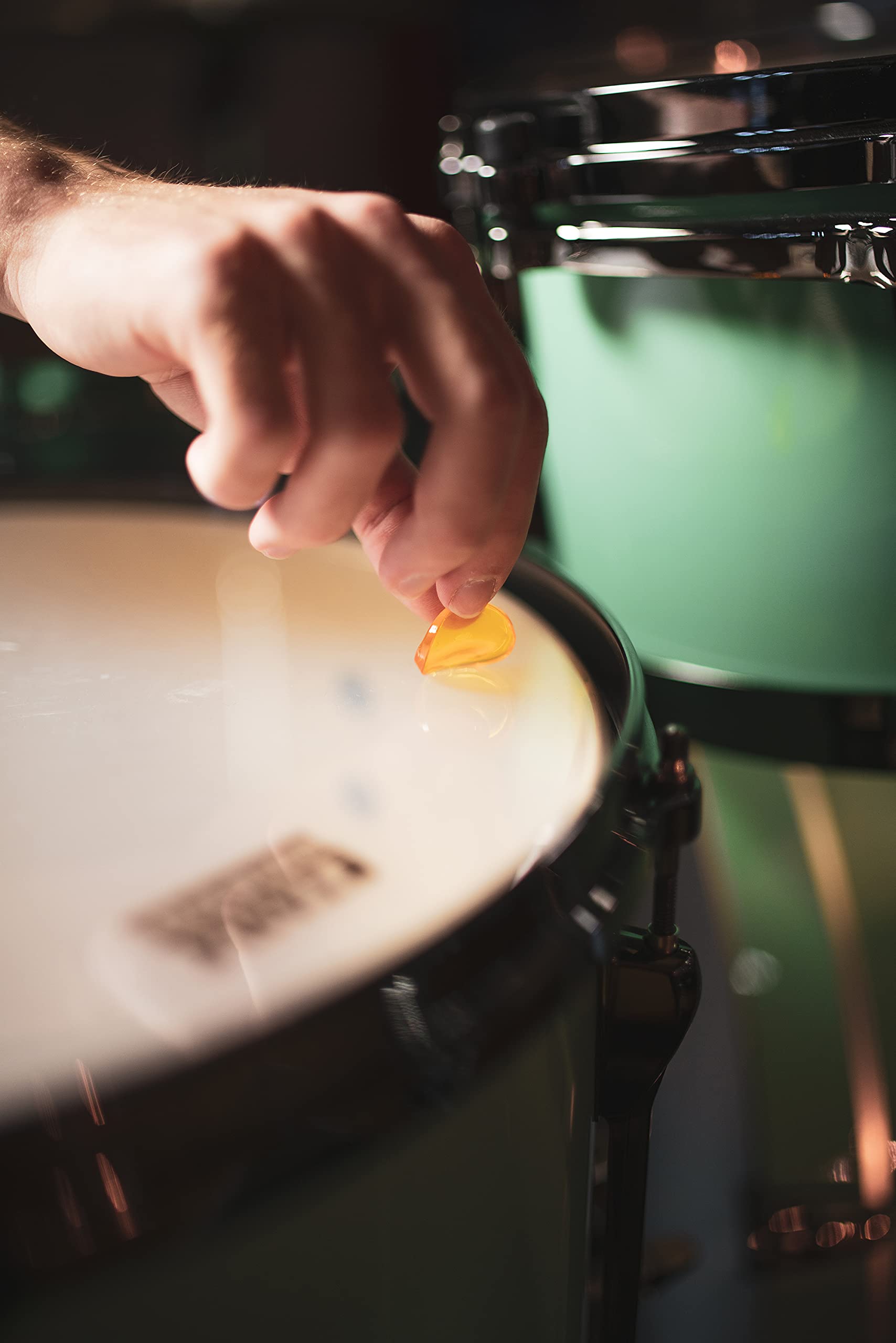 Meinl Cymbals pc Drum Honey Dampening Gel Pads, 12 Piece Assortment with Varying Sizes β Includes Container and Dividers (MDHA)