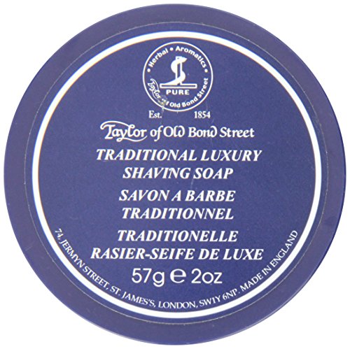 Taylor of Old Bond Street Traditional Luxury Shaving Soap in Travel Bowl