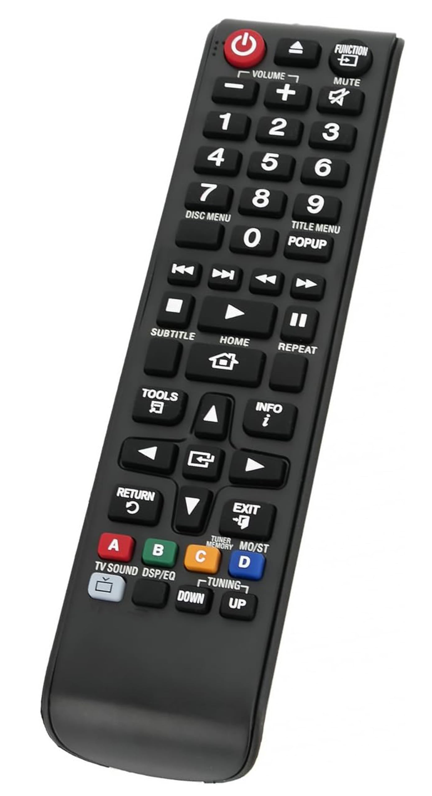 New AH59-02533A AH59-02533B Replace Remote fit for Samsung HT-H4530 HT-H5500W-ZA HT-H5530 HT-F4500 HT-H4500 HT-H5500W HT-J4100 HT-J4500 HT-J5500W HT-JM41 HT-J5500/2A Home Theater System