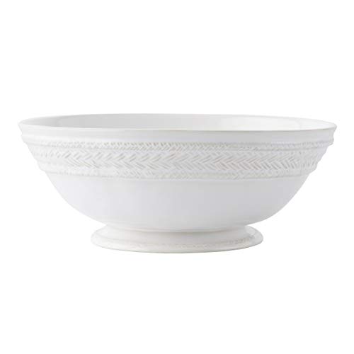 Juliska Le Panier Whitewash Footed Fruit Bowl