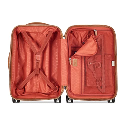 DELSEY Paris Chatelet Hardside 2.0 Luggage with Spinner Wheels, Angora, Carry-on 19 Inch