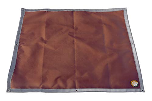 Campfire Defender Protect Preserve The Original Ember Mat | 67" x 60" | USA Based | Fire Pit Mat | Grill Mat | Protect Your Deck, Patio, Lawn or Campsite from Popping Embers