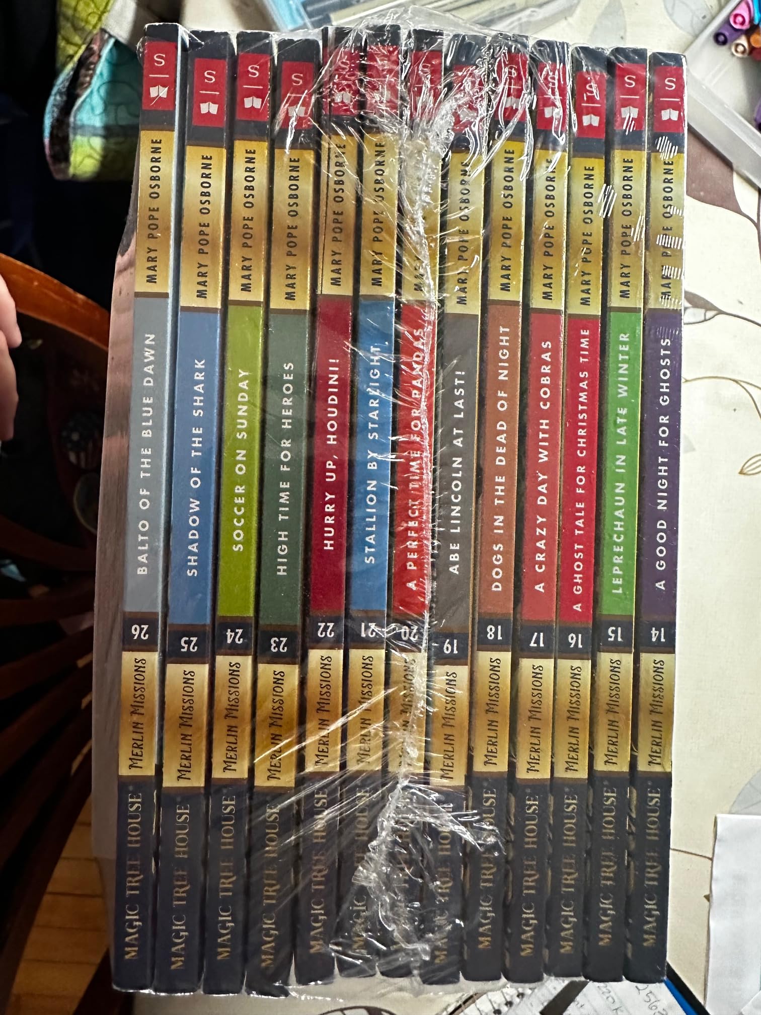 Magic Tree House Complete Collection Merlin Missions 1-27