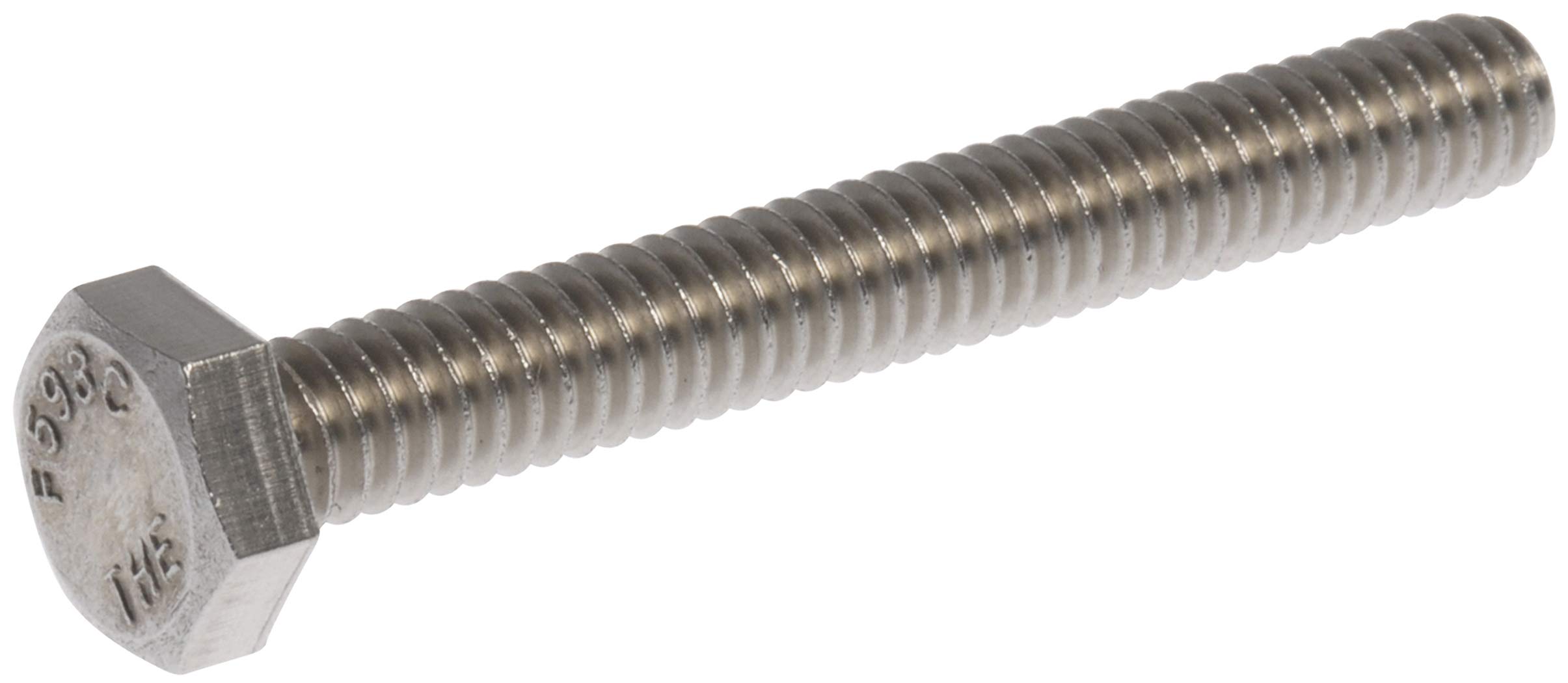 The Hillman Group 45246 3/8 X 4-Inch Full Thread Stainless Steel Hex Bolts, 5-Pack