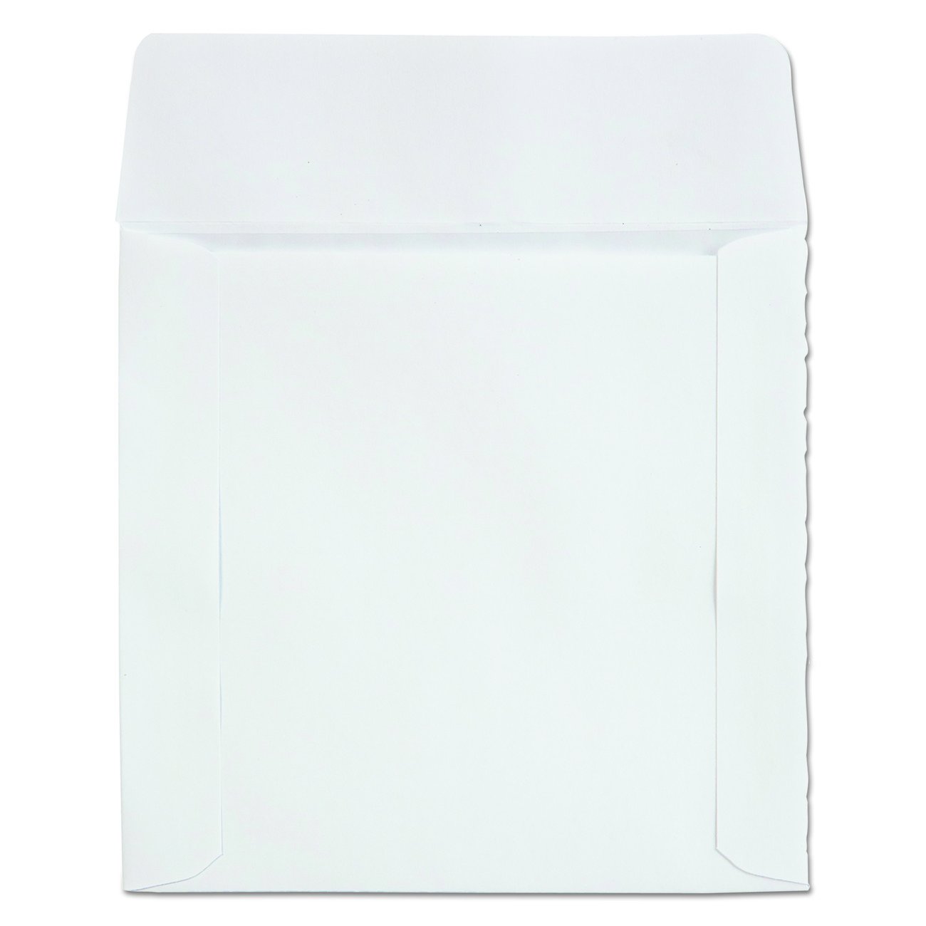 Quality Park Paper CD/DVD Sleeve, Ungummed, White, 4.825 x 5, 250 per Box, (62905)