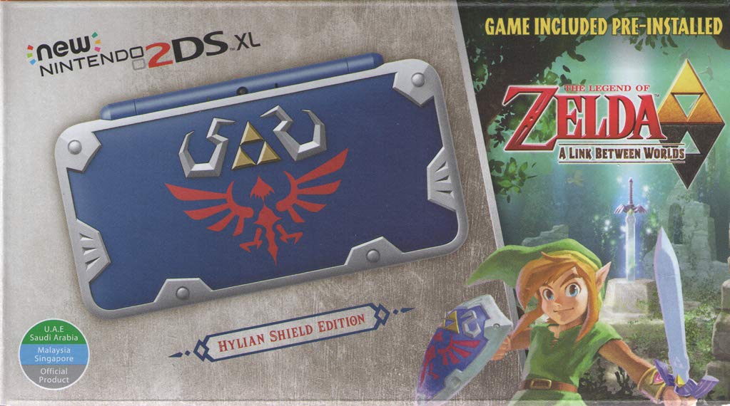 New Nintendo 2DS XL Console - Hylian Shield Edition