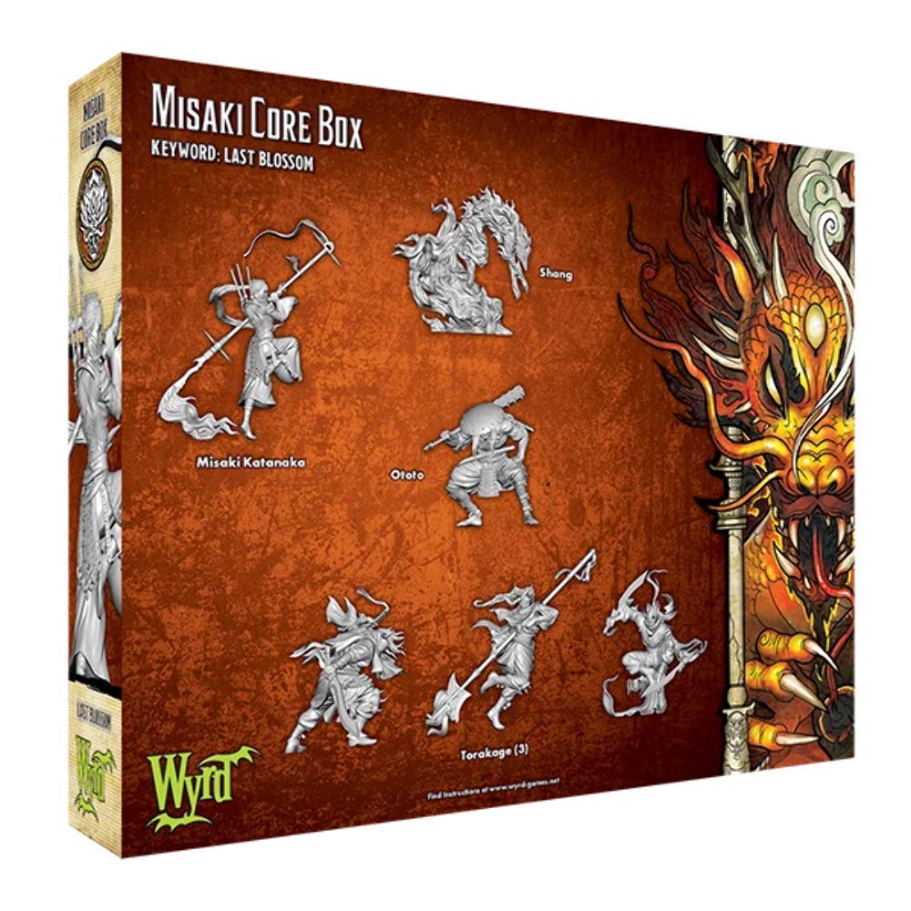 Malifaux Third Edition Ten Thunders Misaki Core Box