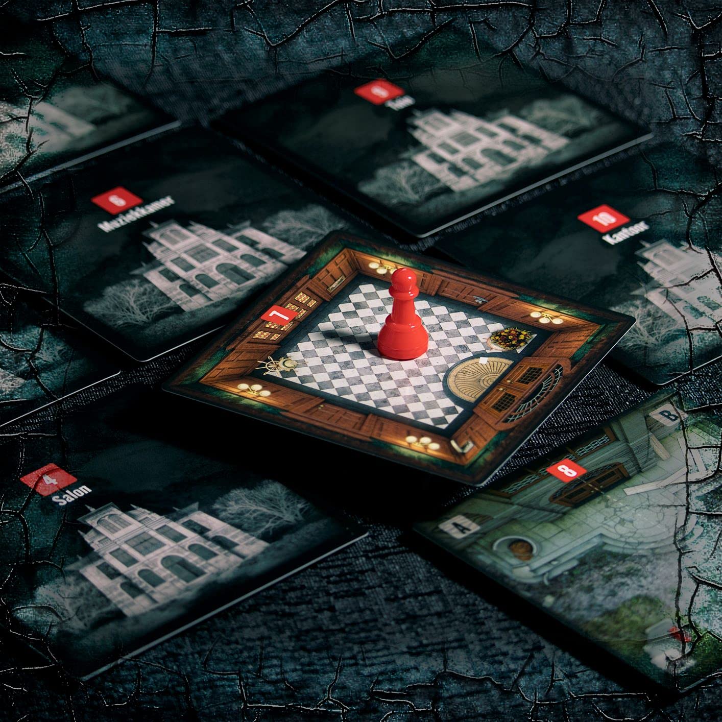 Nightmare Horror Adventures | Murder Mystery Board Game for Adults and Teens (English Version)