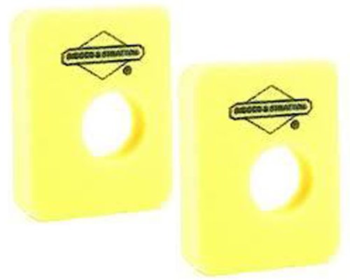 Briggs & Stratton 2 Pack 799579 Air Cleaner Foam Filter