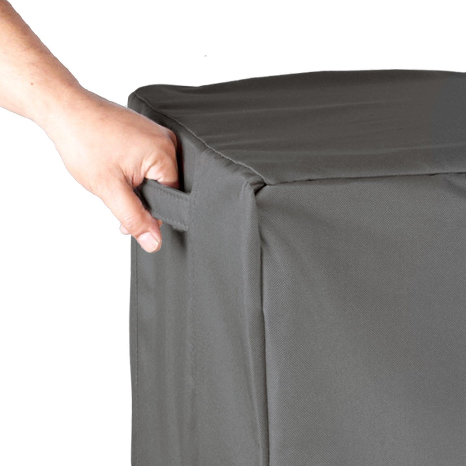 KHOMO GEAR Waterproof Heavy Duty Outdoor Air Conditioning Cover AC Protector, Conditioner Outside Units, Grey,AC-Cover-Grey