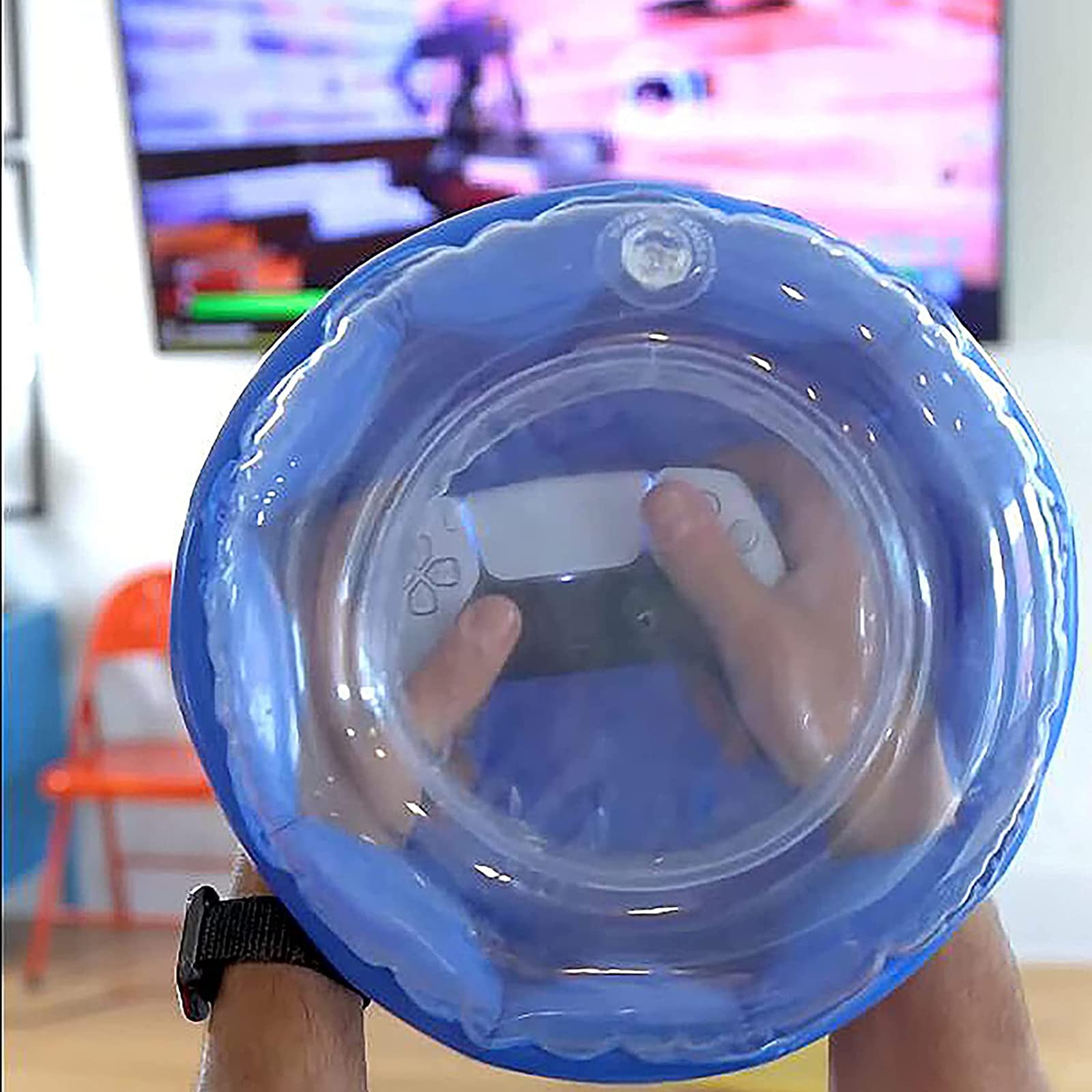 Rage Quit Protector, 360° Inflatable Contraption Protects for Games Controllers, Transparent Inflatable Gaming Controller Cover, Effectively Protector Your Gaming Controllers from Impact