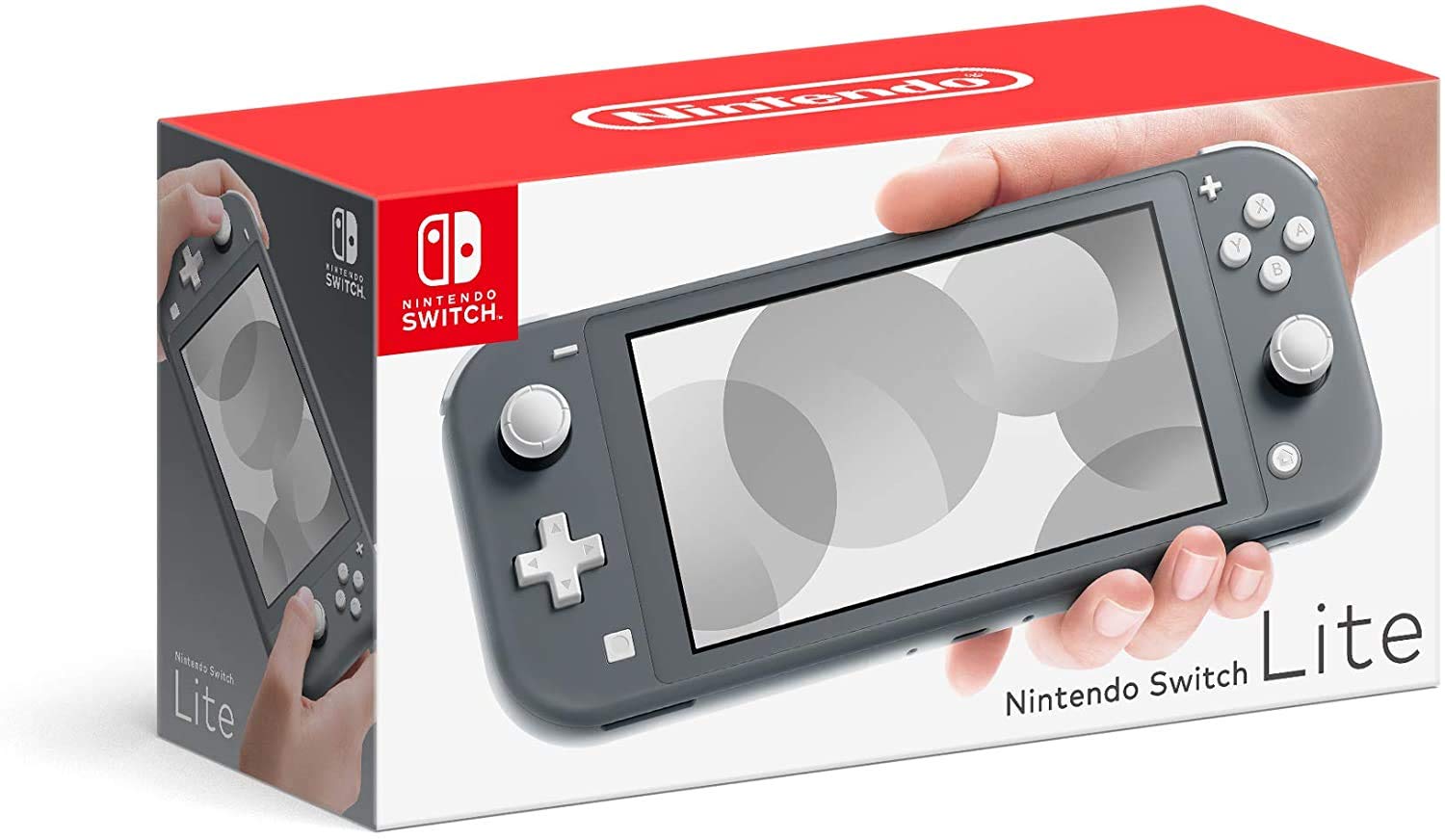 Nintendo Newest Switch Lite Game Console, Gray with 128GB AllyFlex MemoryCard