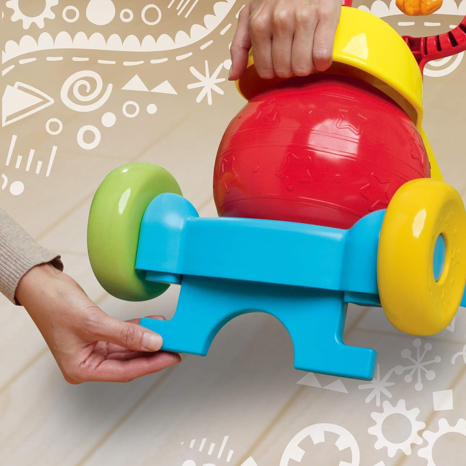 Playskool Bounce and Ride Active Toy Ride-On for Toddlers 12 Months and Up with Stationary Mode, Music, and Sounds (Amazon Exclusive)