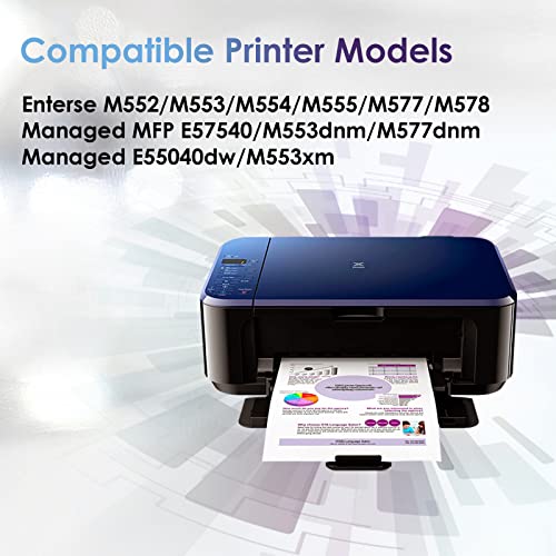 CULater B5L37A Compatible Toner Collection Unit Replacement for HP Color M552 M553 M554 M555 M577 B5L37-67901 (1 Pack)