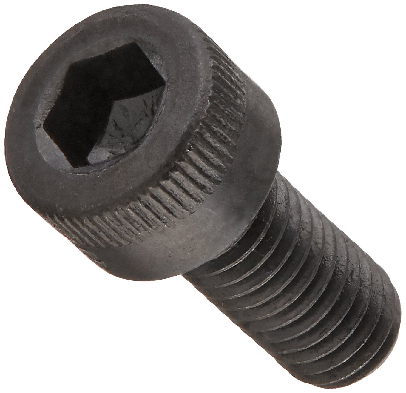 Small Parts M5012CSP Black Oxide Alloy Steel Socket Head Cap Screw, Hex Socket Drive, M5-0.8 Thread Size, 12 mm Length, Fully Threaded, US Made (Pack of 100)