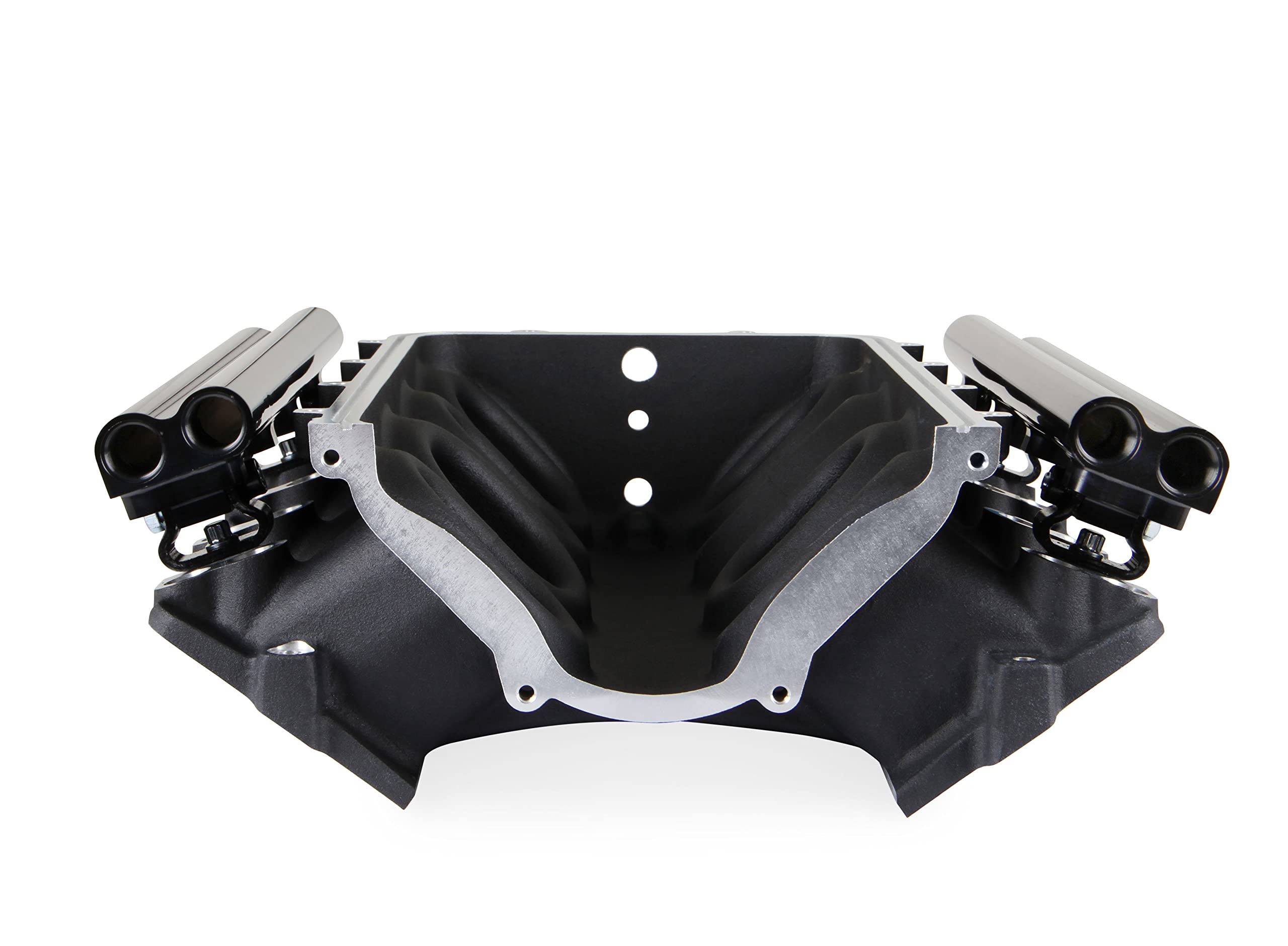 Holley 300-603BK: Base Intake Manifold & Fuel Rails, Ls1 Lo-Ram, Black