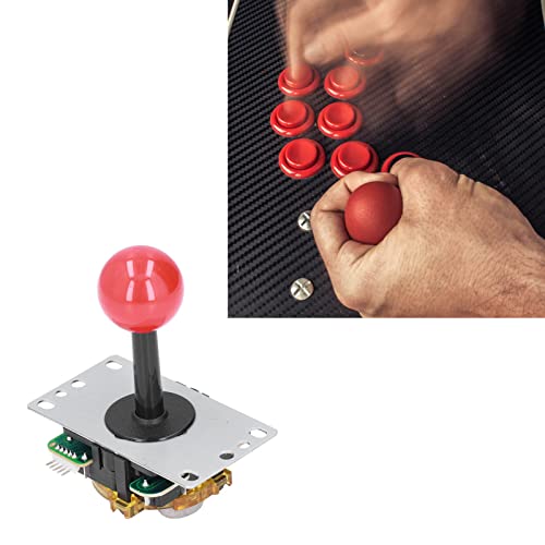 Shanrya Fight Sticks, Remote Controller Arcade Stick Multipurpose Classic Zero Delay for Game Consoles