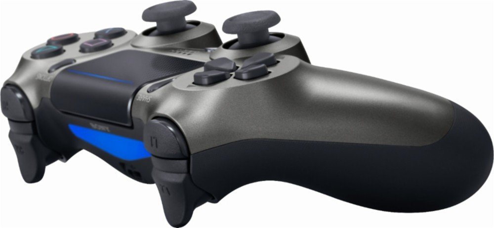 Playstation 4 Slim 2TB SSD Limited Edition Days of Play Steel Black Console with Controller Bundle Enhanced with Fast Solid State Drive (Renewed)