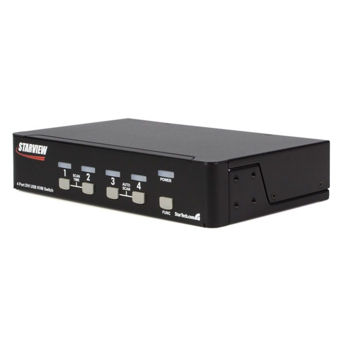 StarTech, DVI USB KVM Switch with Audio - KVM/audio / USB switch - USB - 4 ports - 1 local user